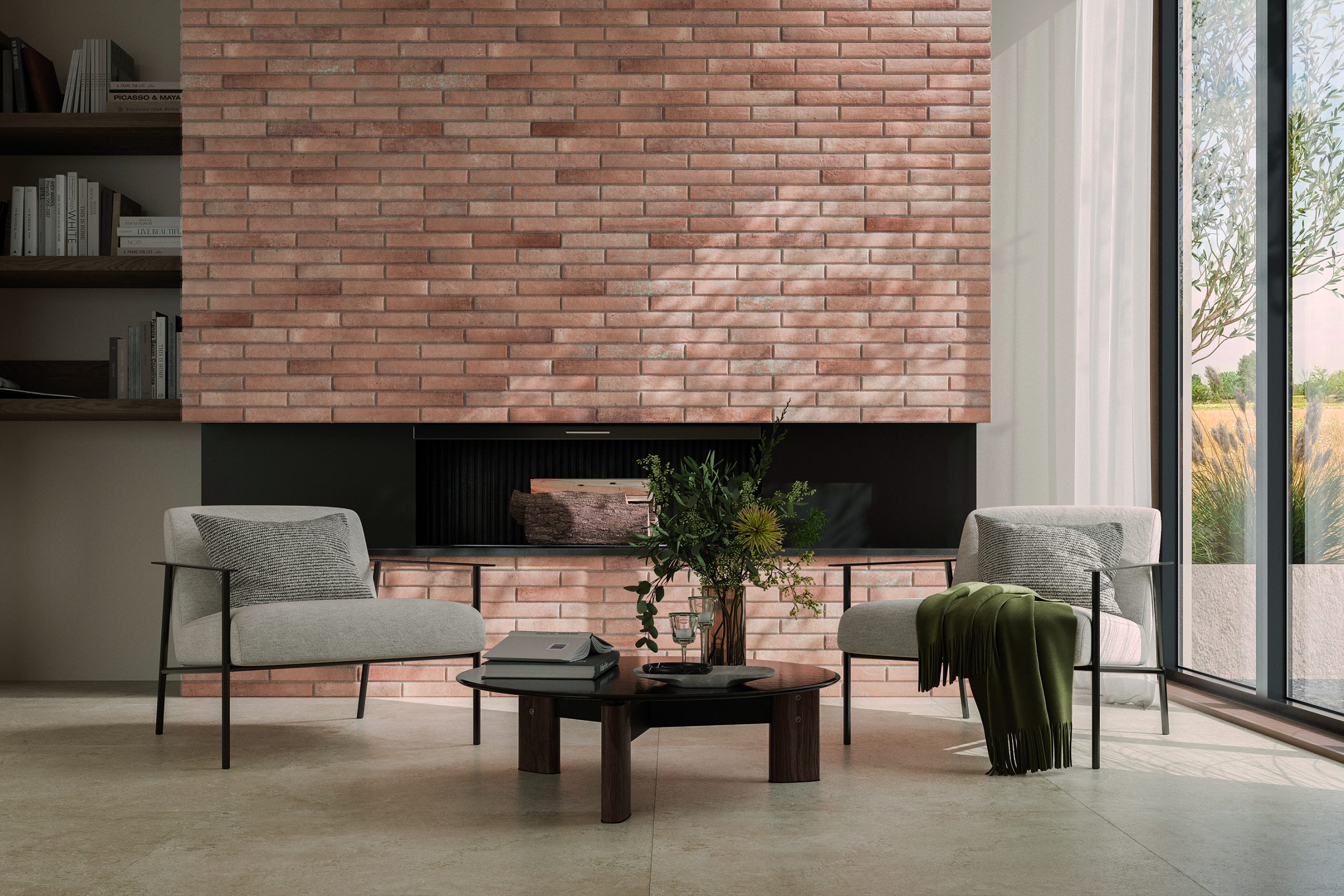 Ceramic Cladding for Fireplaces | Porcelánicos HDC